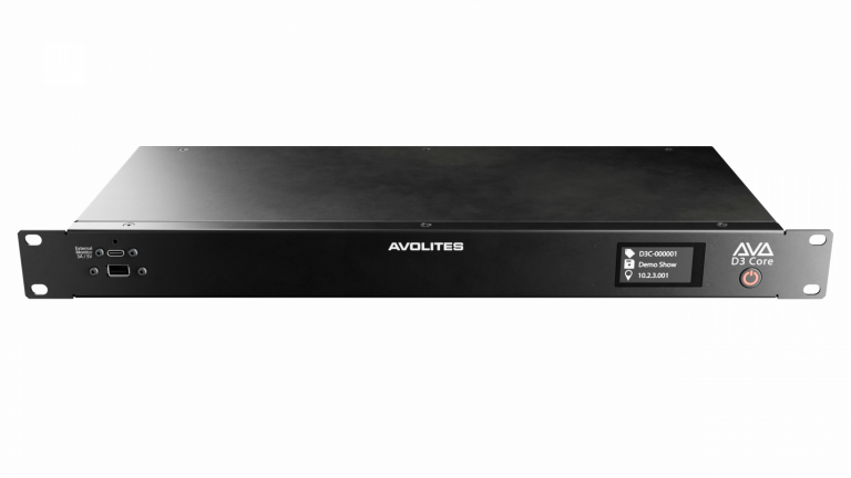 D3 Core - Rack-mounted Titan processing | Avolites